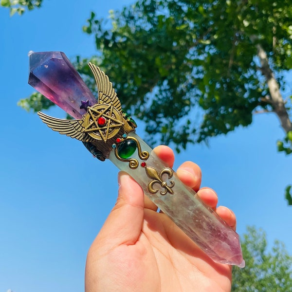 Magic Crystal Wand - Etsy