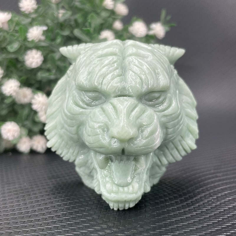 Jade Tiger - Etsy