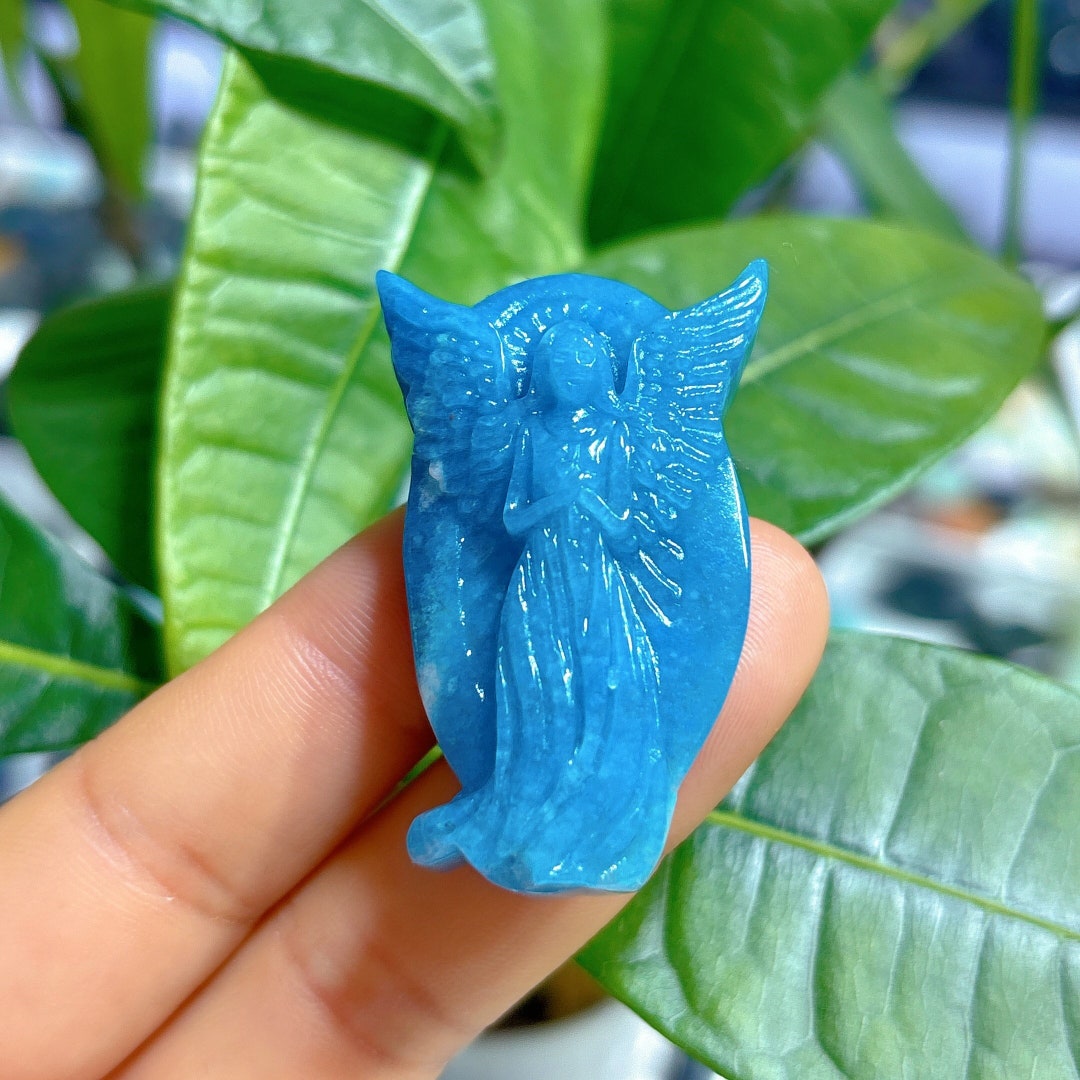 2 Natural Trolleite Angel,quartz Crystal Angel,crystal Gifts,crystal ...