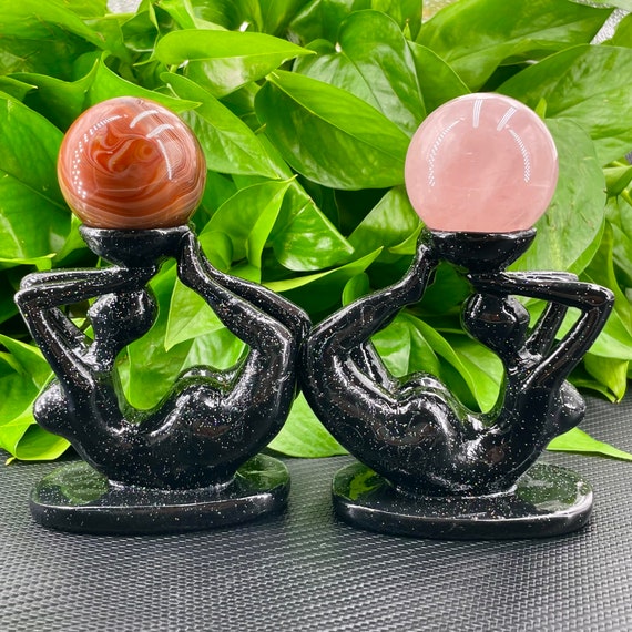 Resin Female Model Sphere Standresin Hand Carvedhome - Etsy