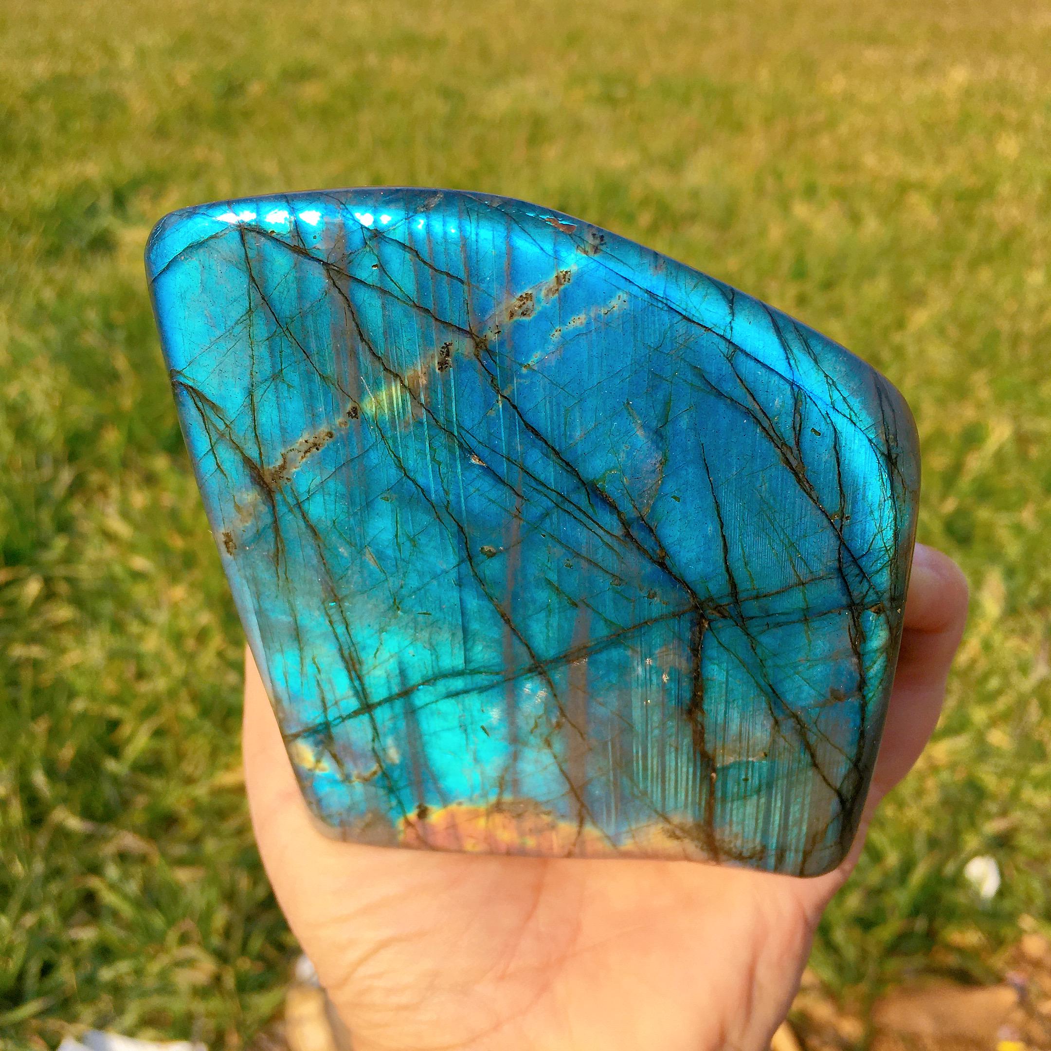 Multiple Sizes A Grade Labradorite Specimen,blue Flash,labradorite ...