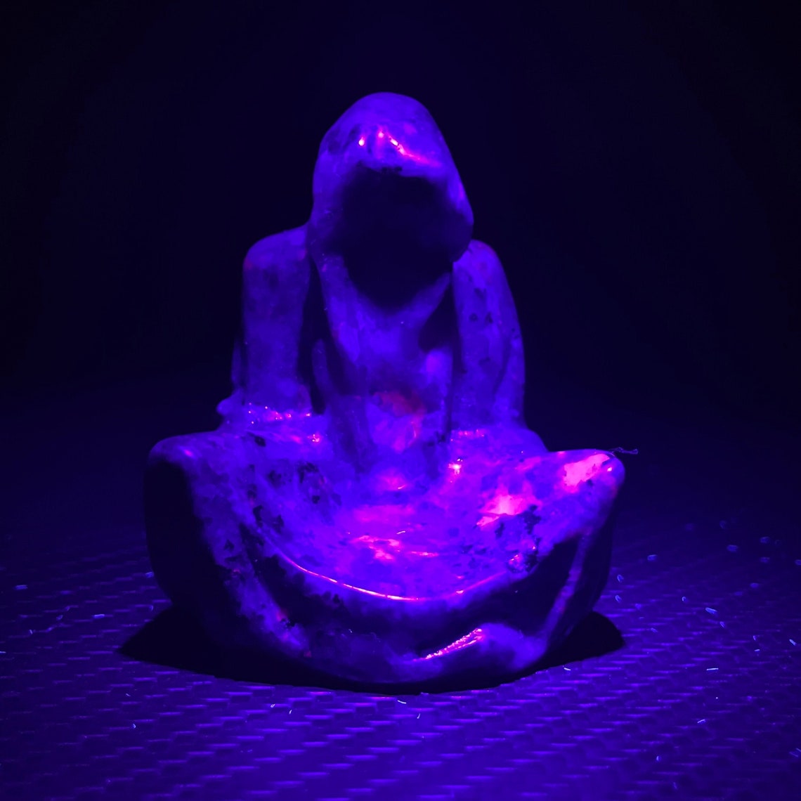 1pc Natural Yooperlite Grim Reaper,quartz Grim Reaper,hand Carved,home ...