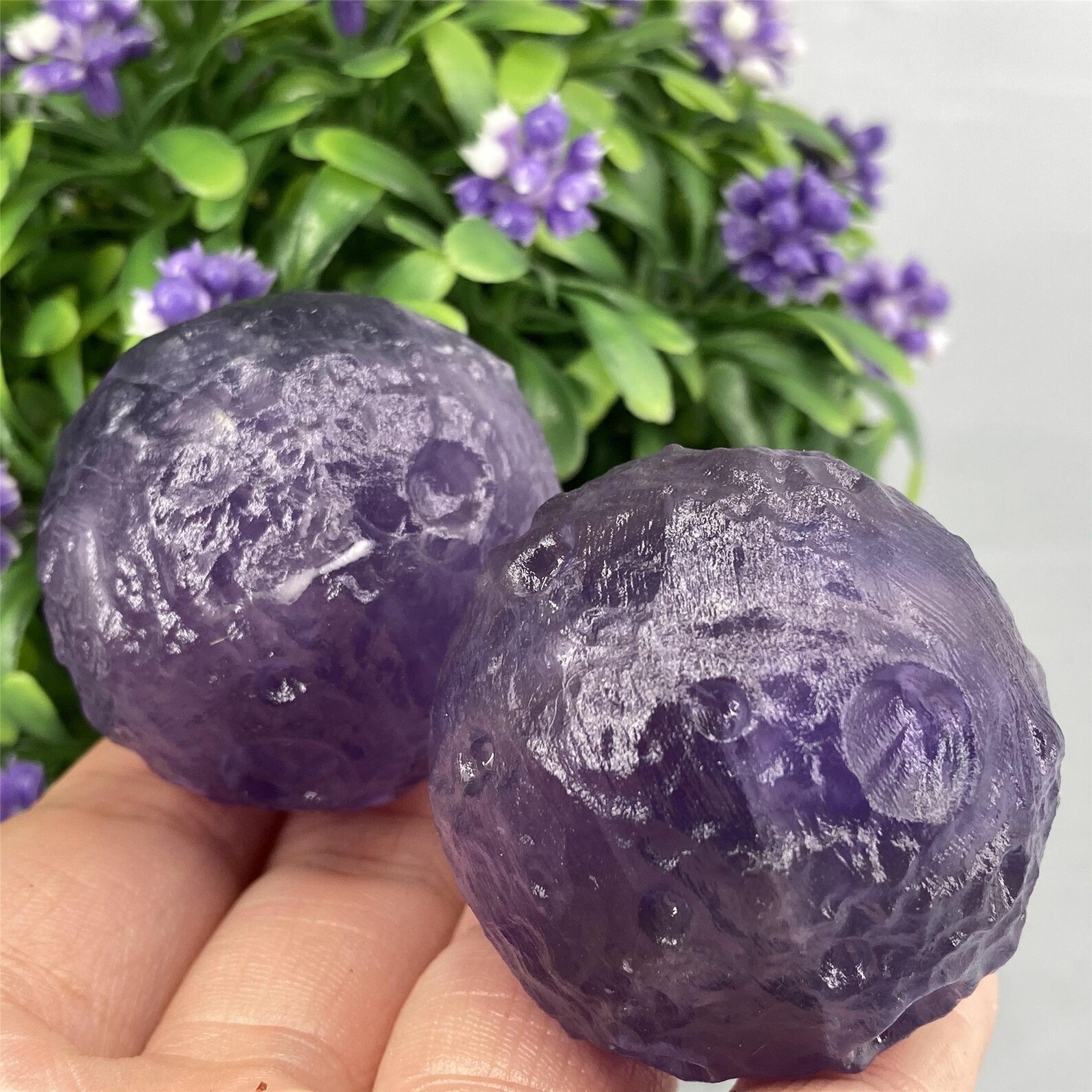 1pc Natural Fluorite Moonquartz Crystal Moonmini - Etsy