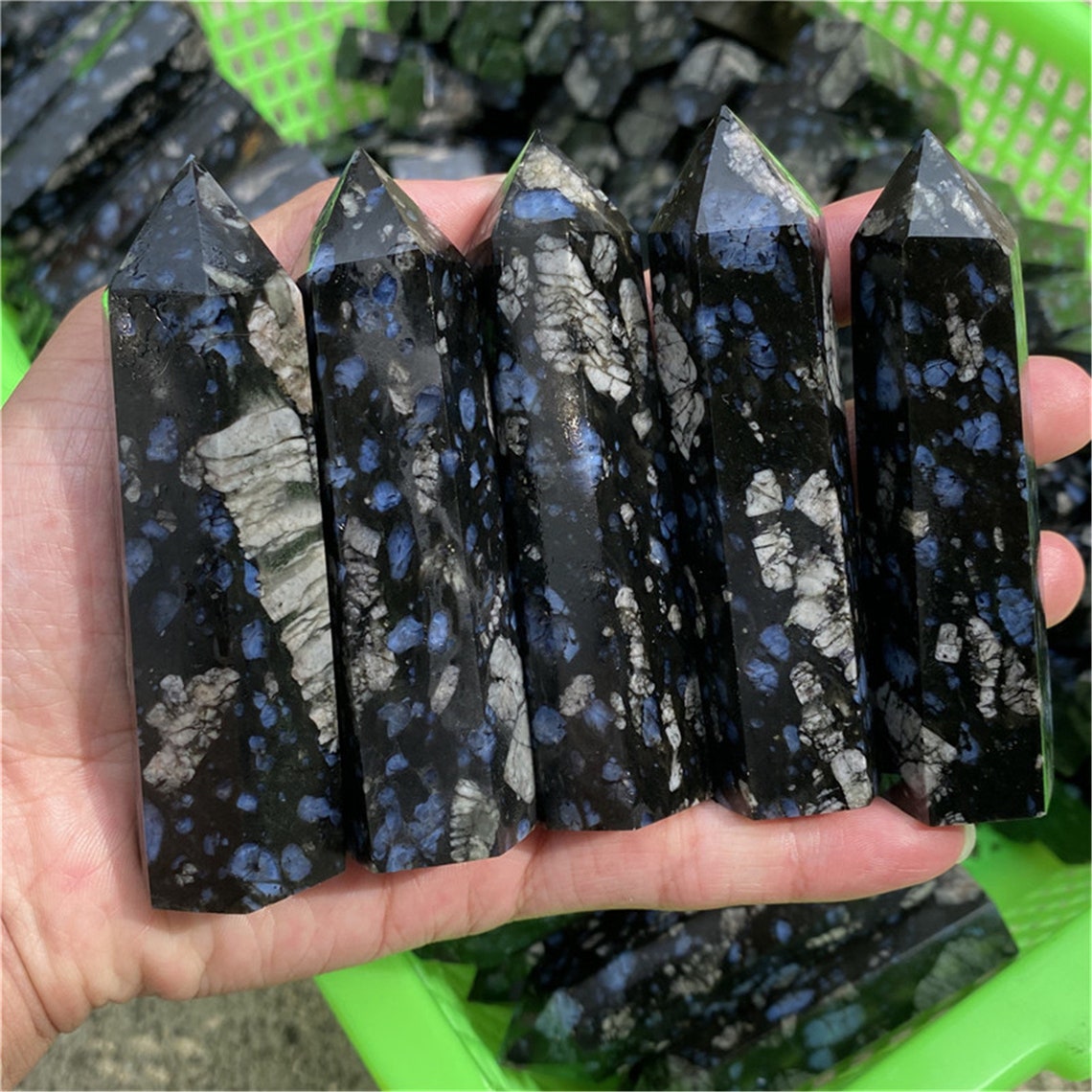 1pc Natural llanite Quartz Crystal ObeliskQuartz Wand | Etsy