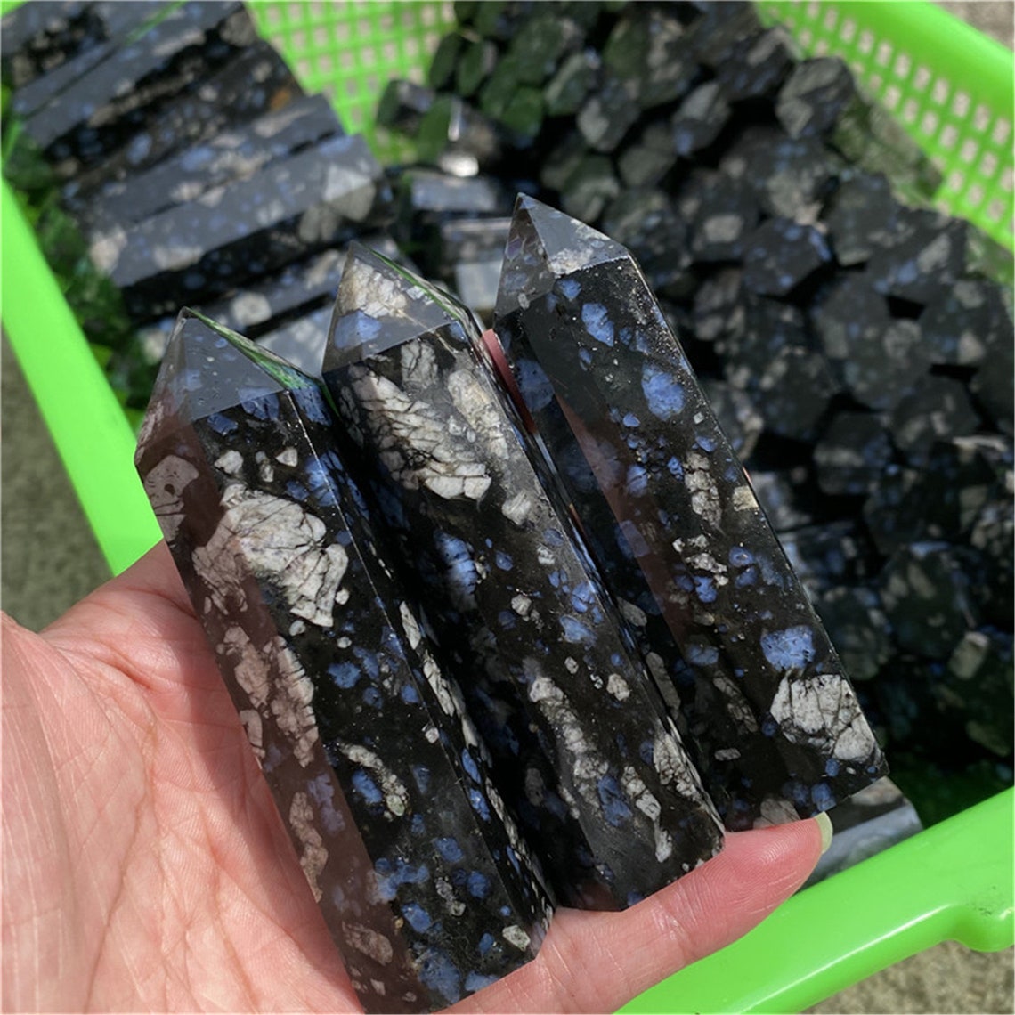 1pc Natural llanite Quartz Crystal ObeliskQuartz Wand | Etsy