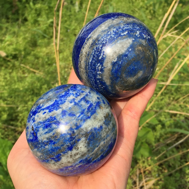 50-60mm Natural Lapis Lazuli Sphere,quartz Crystal Sphere,home ...