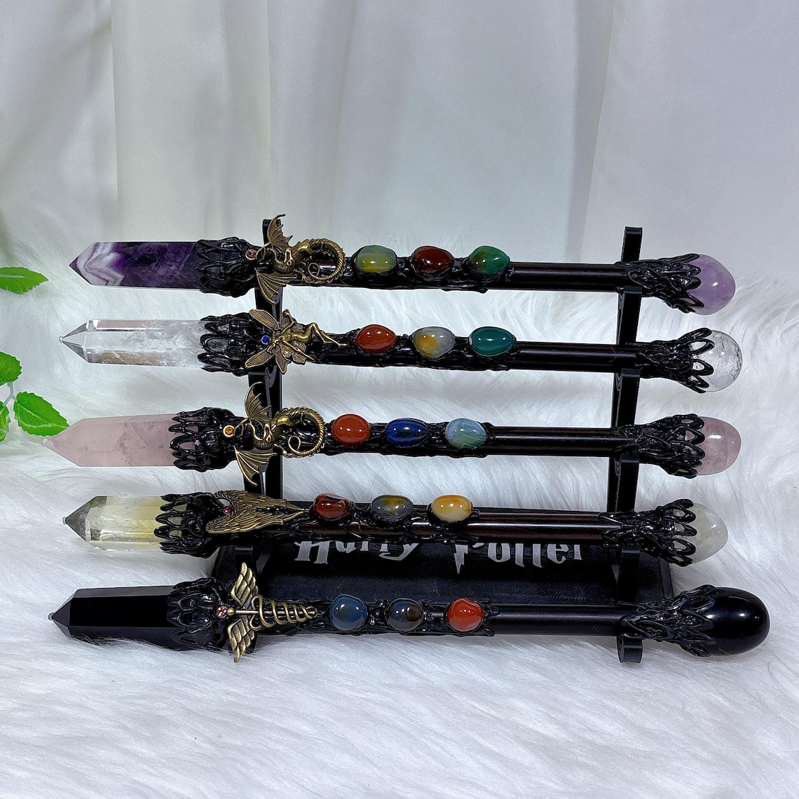 Natural Quartz Crystal Magic Scepter,crystal Scepter,crystal Magic Wand ...