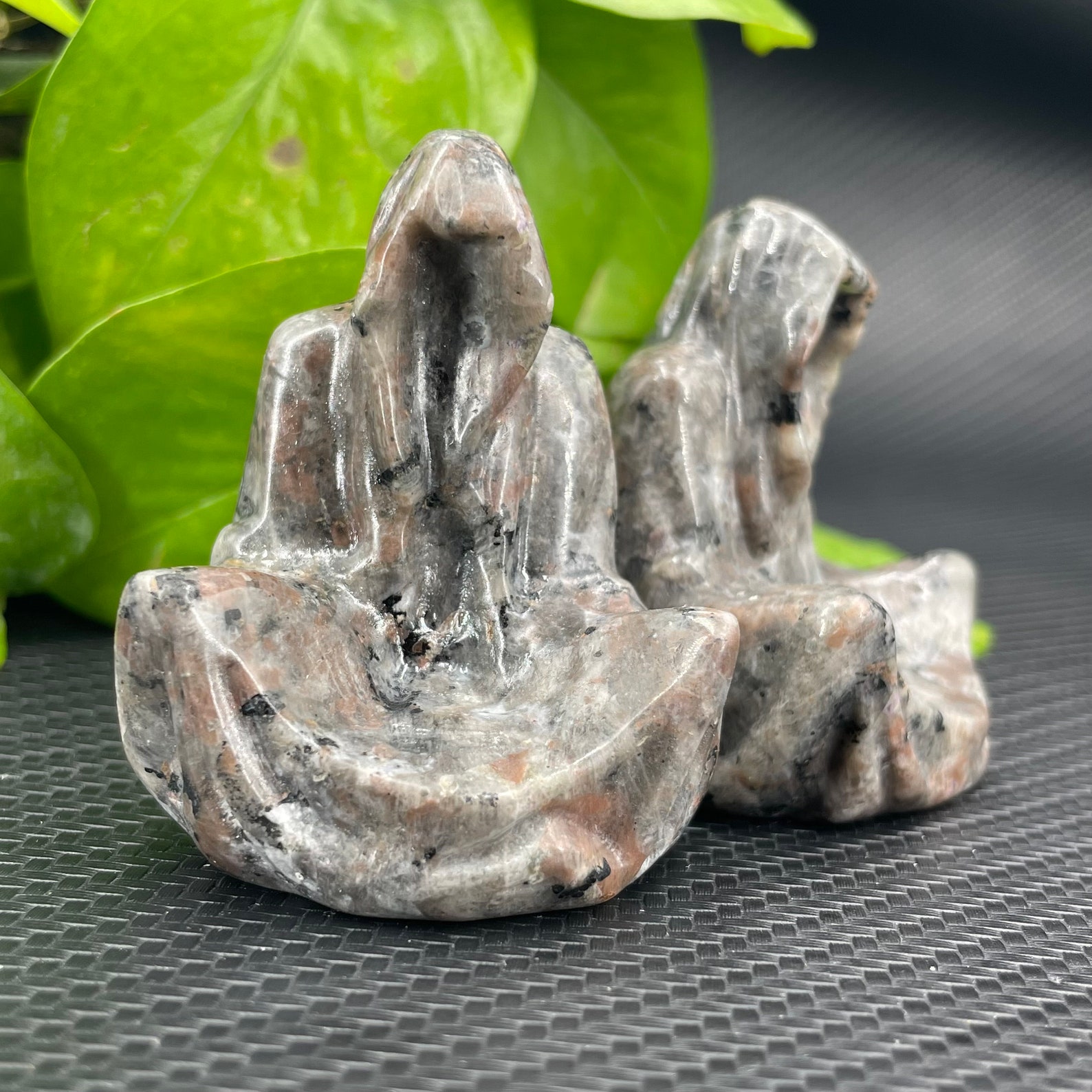 1pc Natural Yooperlite Grim Reaper,quartz Grim Reaper,hand Carved,home ...