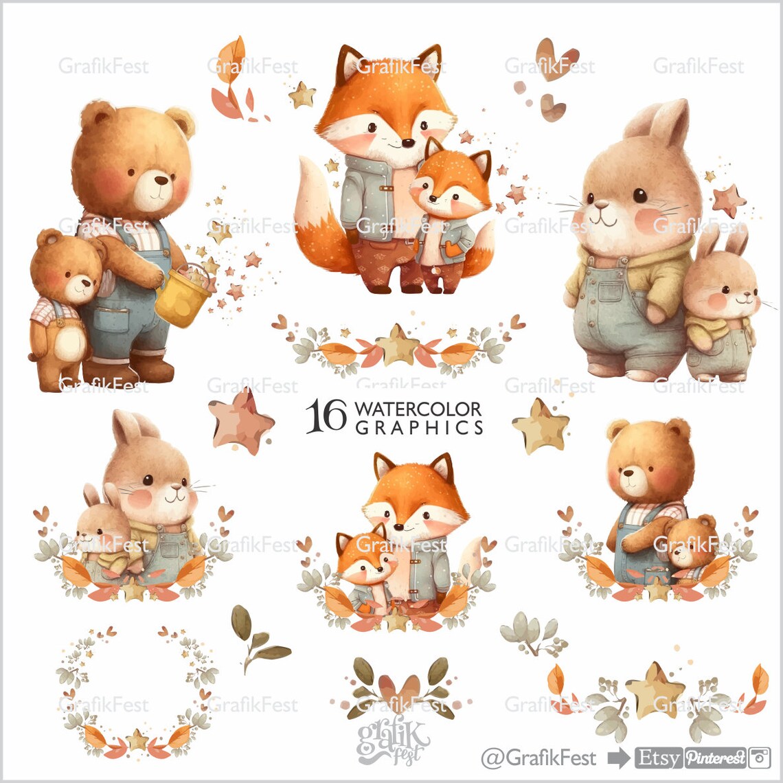 Father Clipart Father Graphics Dad Clipart Dad and Baby - Etsy