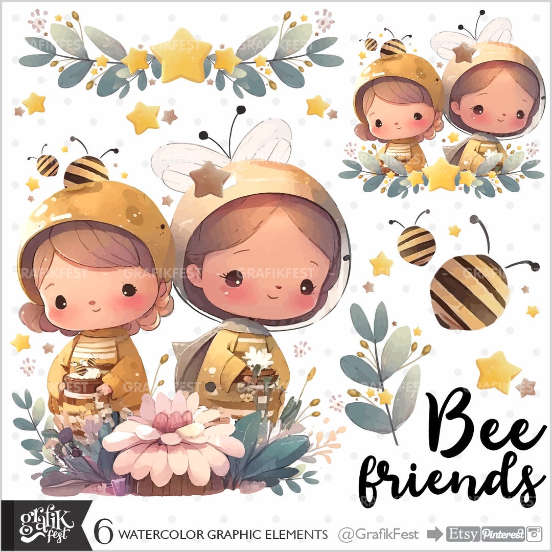 Bee Clipart, Friend Clipart, Spring Cliparts, Beekeeper Clipart ...