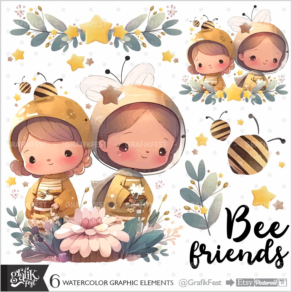 Bee Clipart, Friend Clipart, Spring Cliparts, Beekeeper Clipart ...