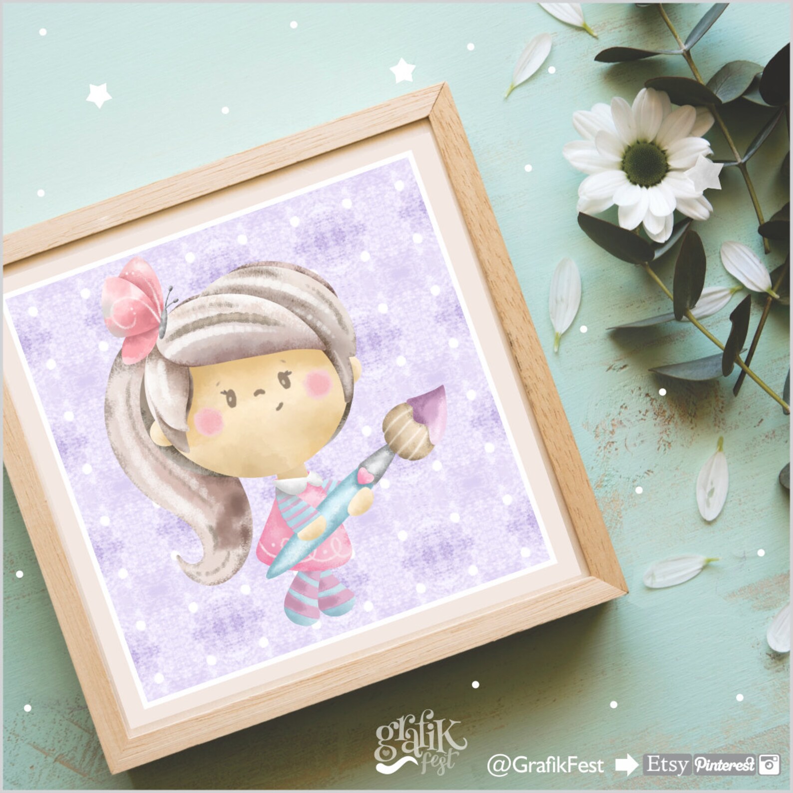 Back to School, Watercolor, Student Watercolor, School Supplies, Girl ...