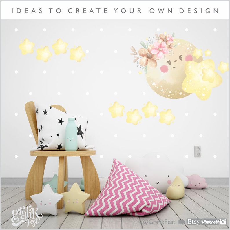 Sky Clipart Sky Watercolor Nursery Graphics Nursery - Etsy