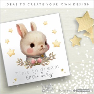 Bunny Clipart, Rabbit Clipart, Spring Clipart, Family Cliparts ...