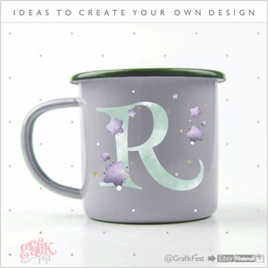 Alphabet Clipart, Alphabet Watercolor, Alphabet Graphics, Monogram ...