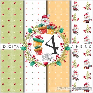 Santa Claus Clipart, Xmas Watercolor, Christmas, Watercolor, Santa ...