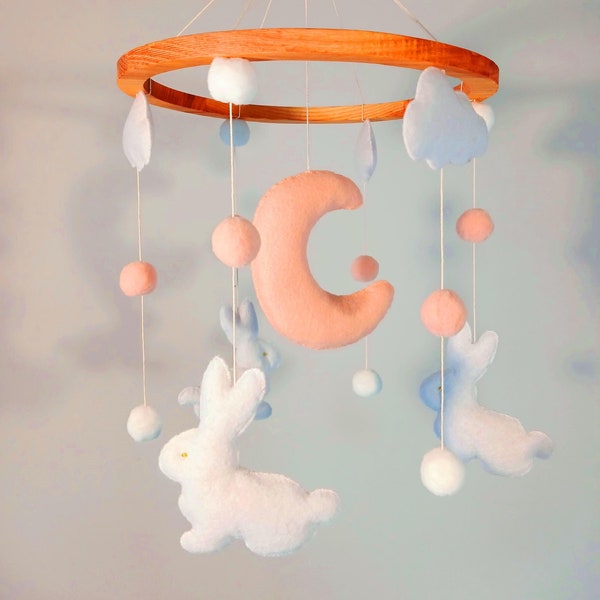 Bunny Mobile - Etsy