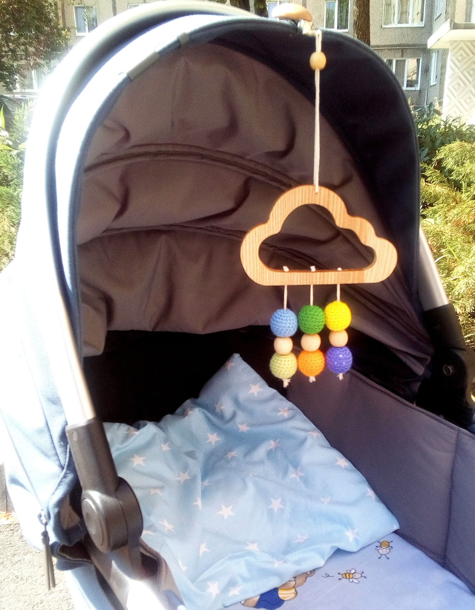 Cloud Stroller Mobile Stroller Mobile Stroller Mobile Toy - Etsy