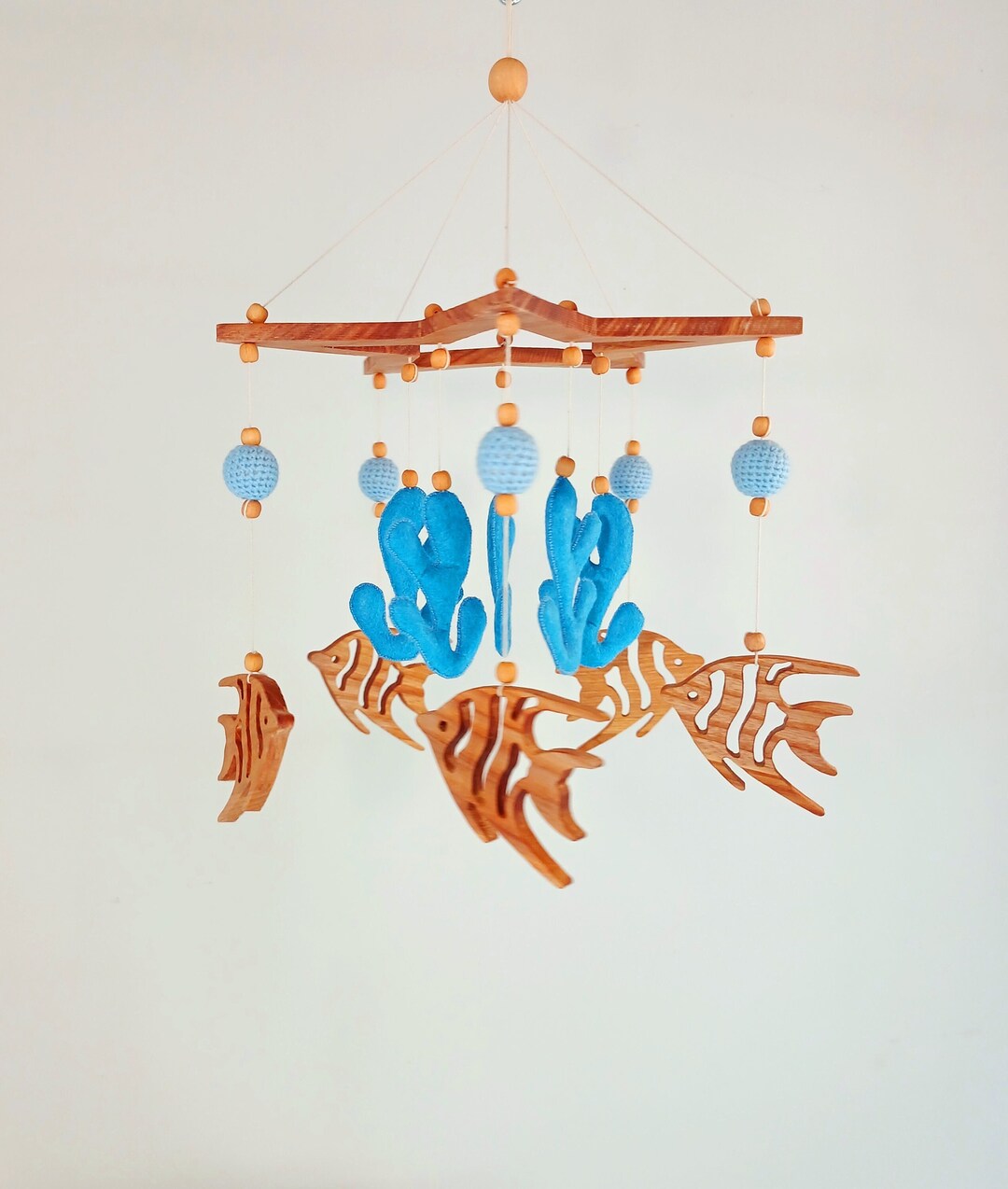 Baby Mobile Fish, Baby Mobile Ocean, Baby Crib Mobile, Baby Mobile Boy ...