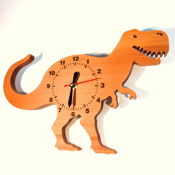 Dinosaur Wall Clock - Etsy