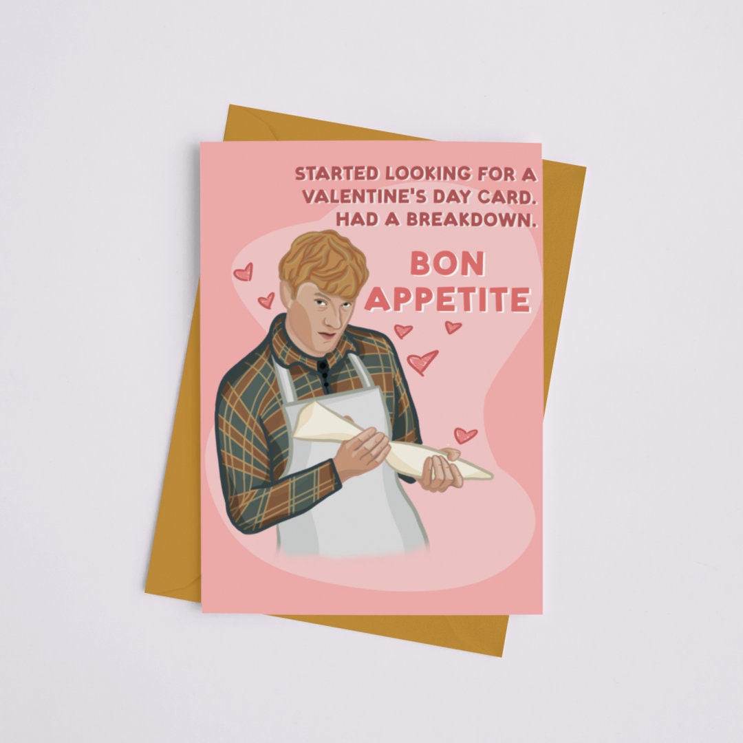 James Acaster Bake off Valentines Card GBB Valentine Card - Etsy UK