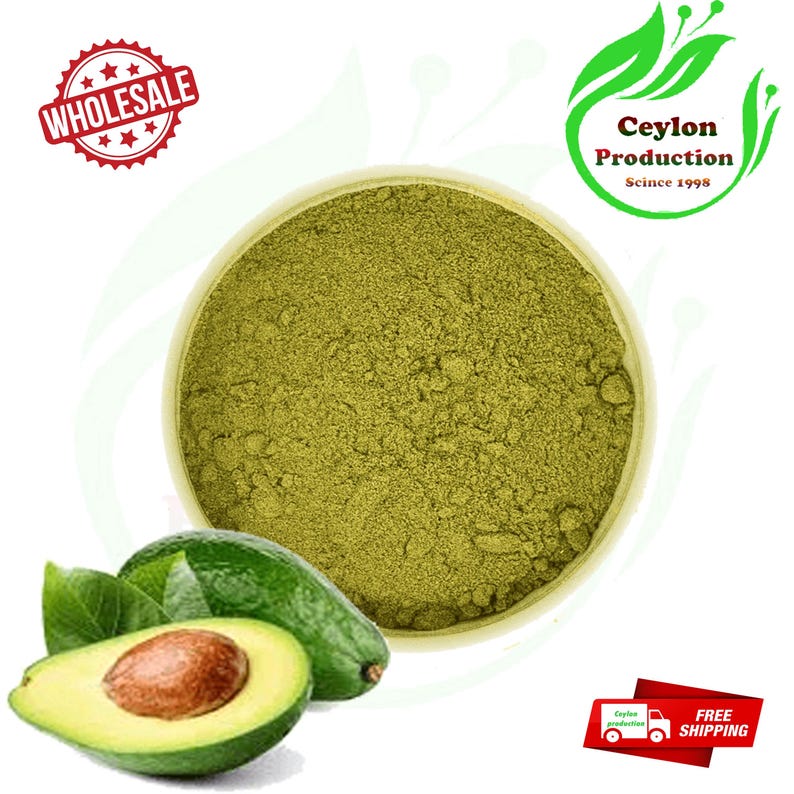 Dehydrated Organic Avocado Fruit Ground Powder From Sri Lanka Ceylon ...