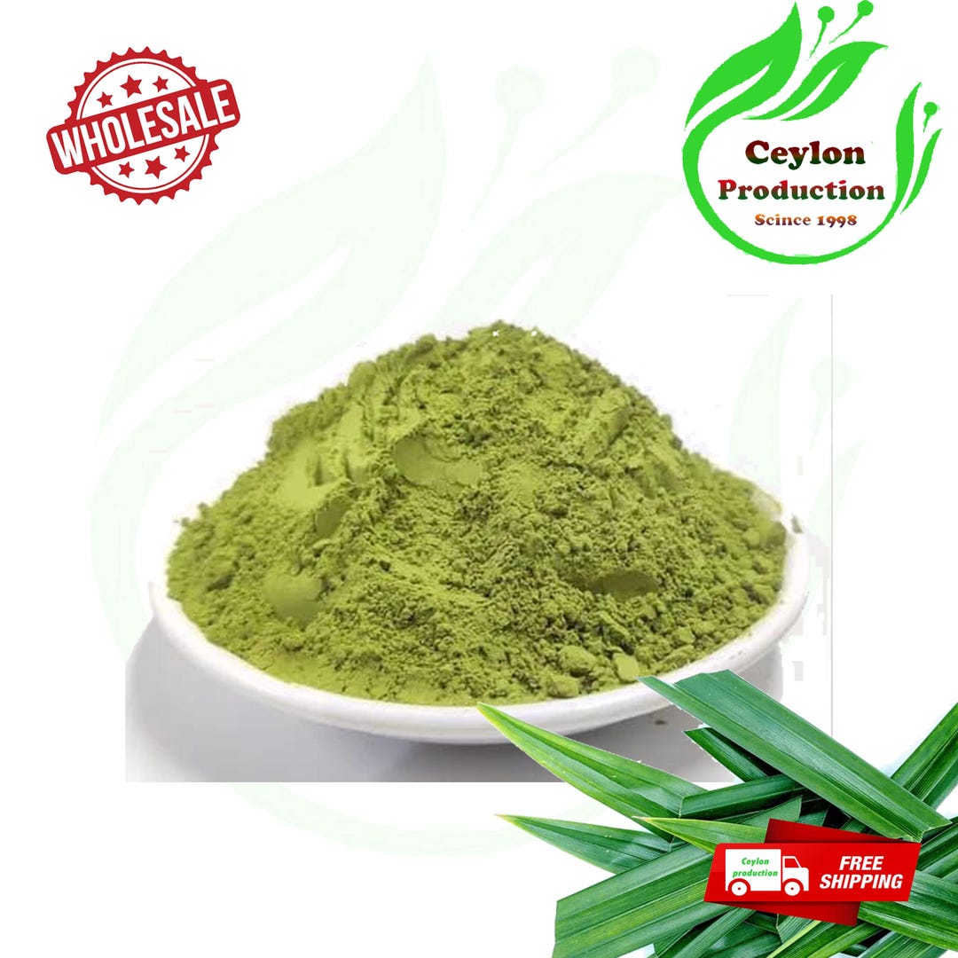 Dehydrated Organic Pandan Leaves Powder From Sri Lanka Ceylon Pure ...