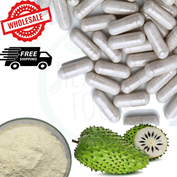 Graviola Soursop Fruit Capsules600mg/graviola/ Guanabana / - Etsy