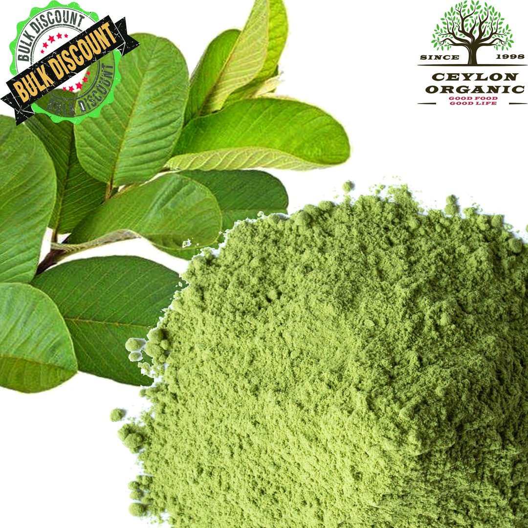 Dried Organic Guava Leaves Ground Powder Herbal Healthy Drink From Sri ...
