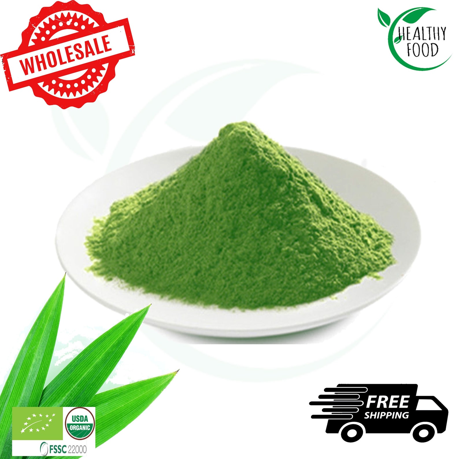 Dehydrated Pandan Leaves/leaf Ground Powder Organic Pure Natural ...