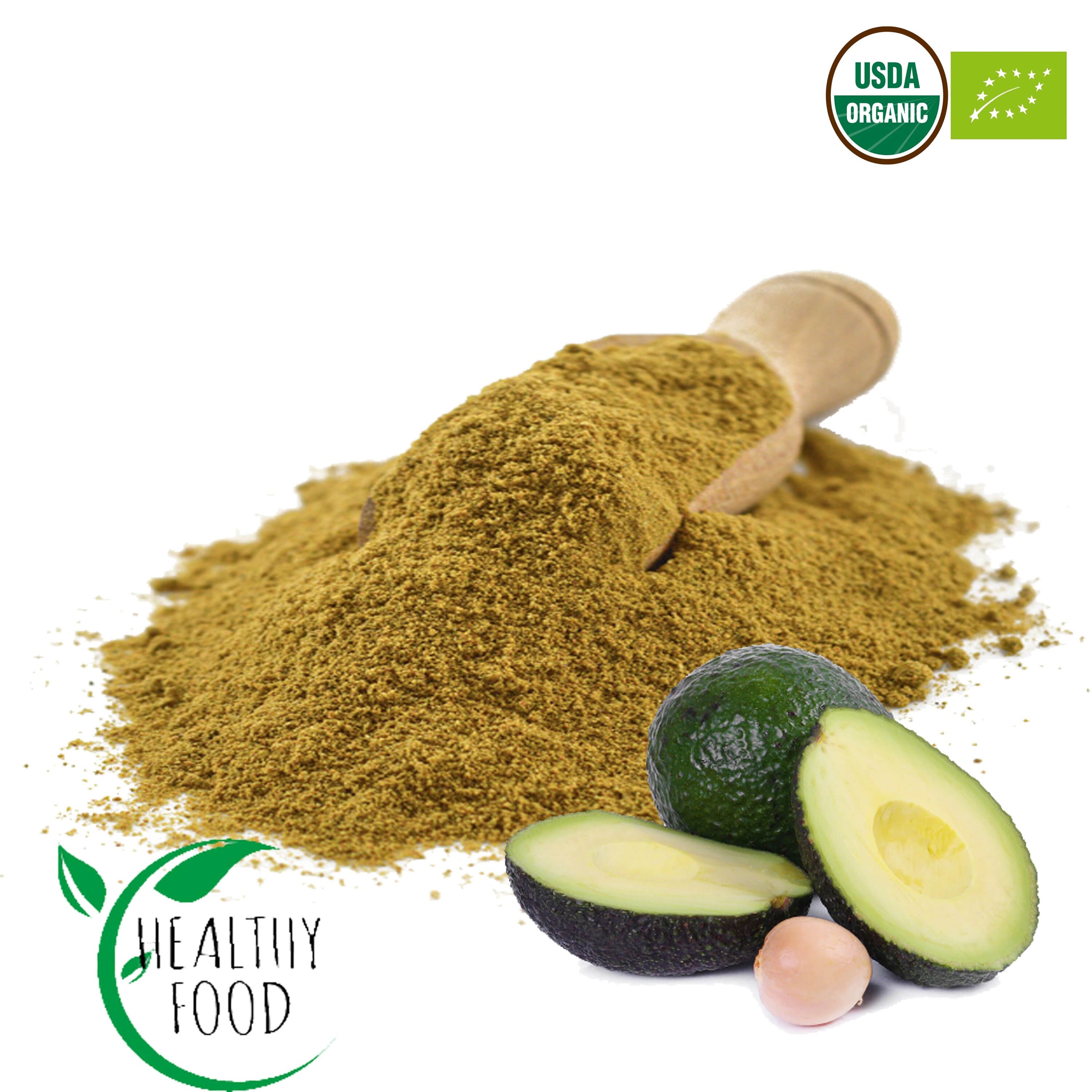 Dried Avocado Fruit Ground Powder Organic Natural Vitamins B5,b6,c,e,k ...