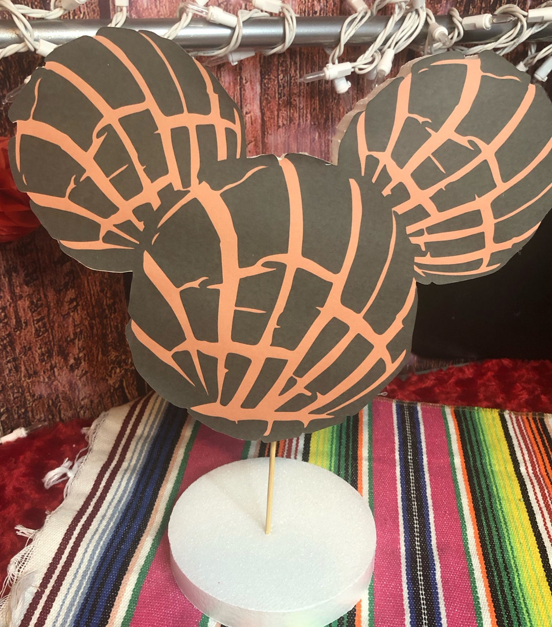 Foam Mini Ears Brown Cut-out Concha Table Centerpiece - Etsy