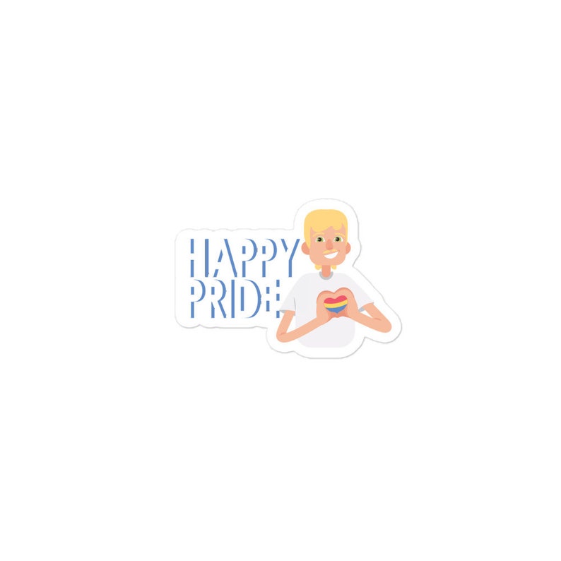 Happy Pride Sticker - Etsy