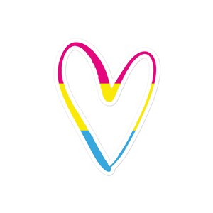 Big Heart Sticker - Etsy