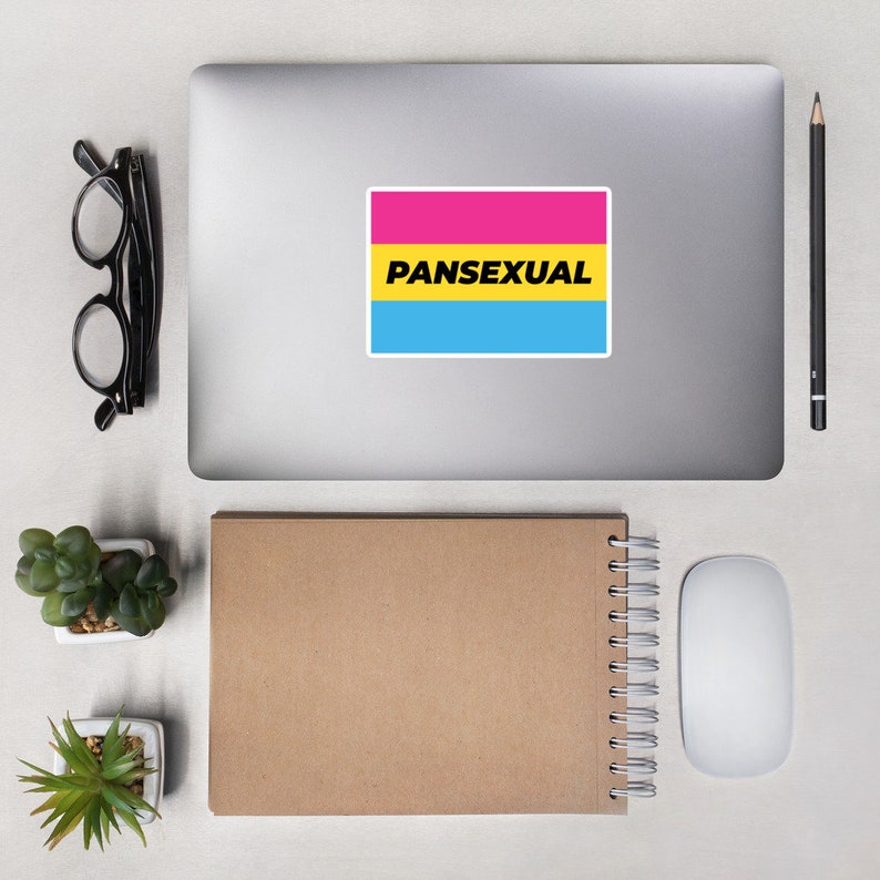 Pansexual Pride Flag Sticker - Etsy