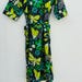 Green Jungle Printed Kimono Robes, Morning Tea Robe Coat, Bridesmaid ...