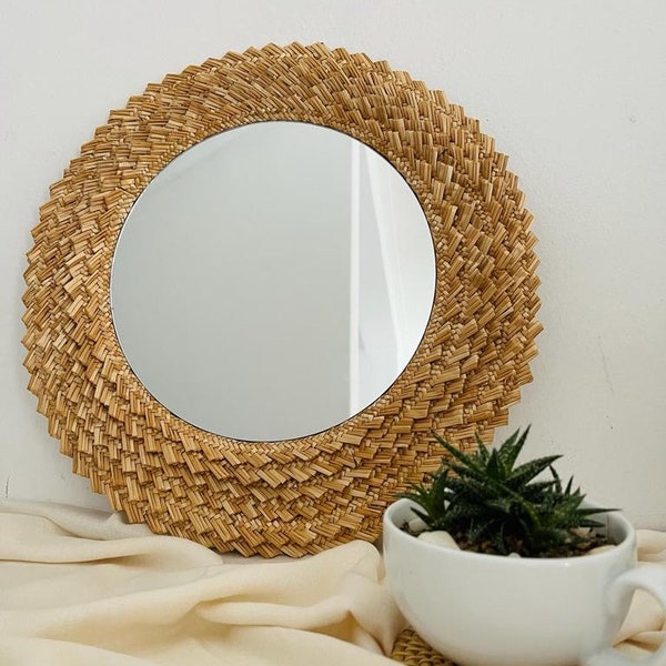 Woven Mirror - Etsy