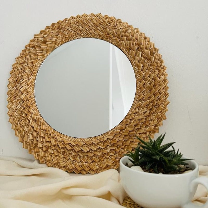 Woven Mirror - Etsy