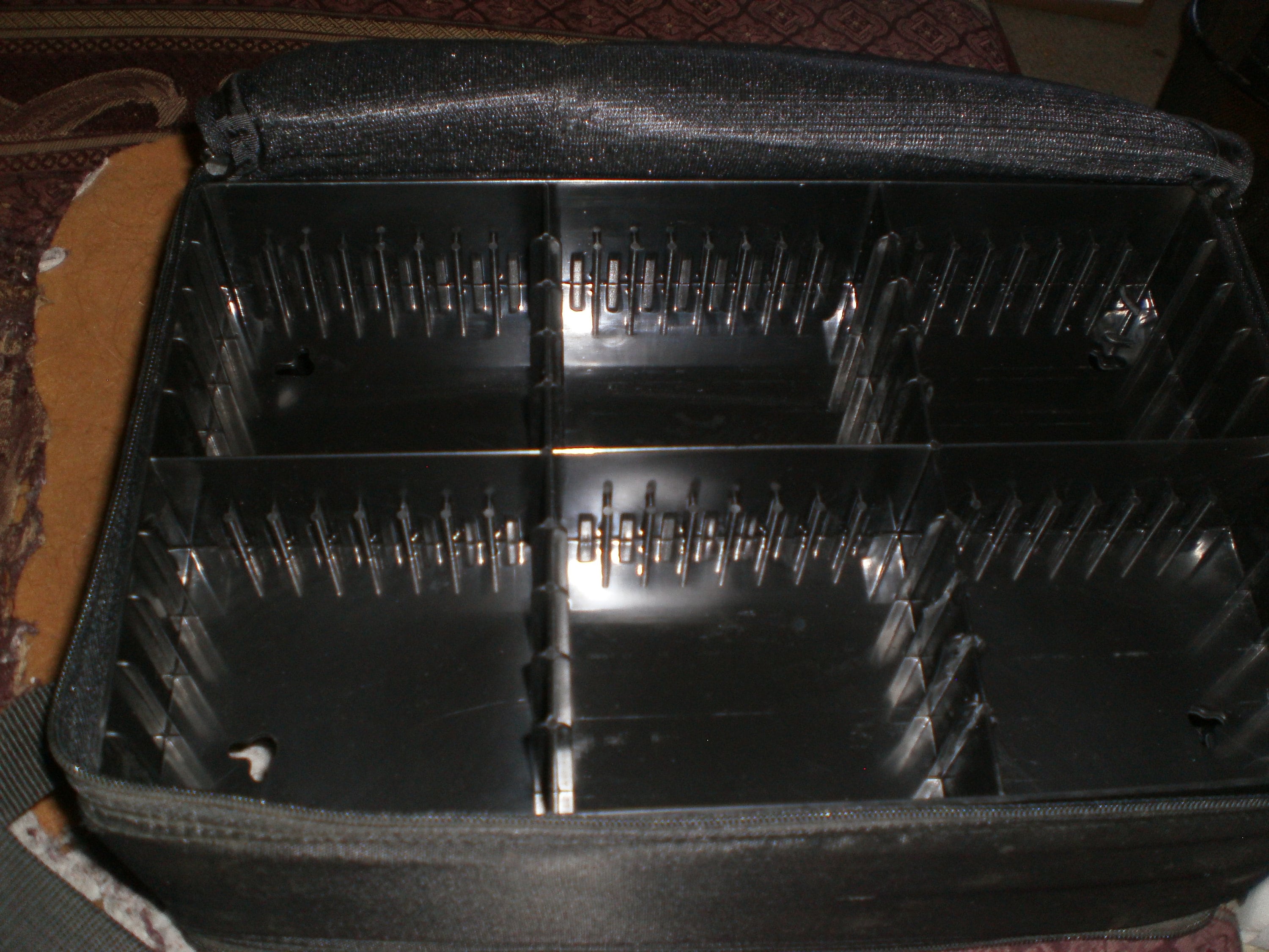 Vintage Conductor Cassette Tape Carrying Case Zipper Two Sided With Arm ...