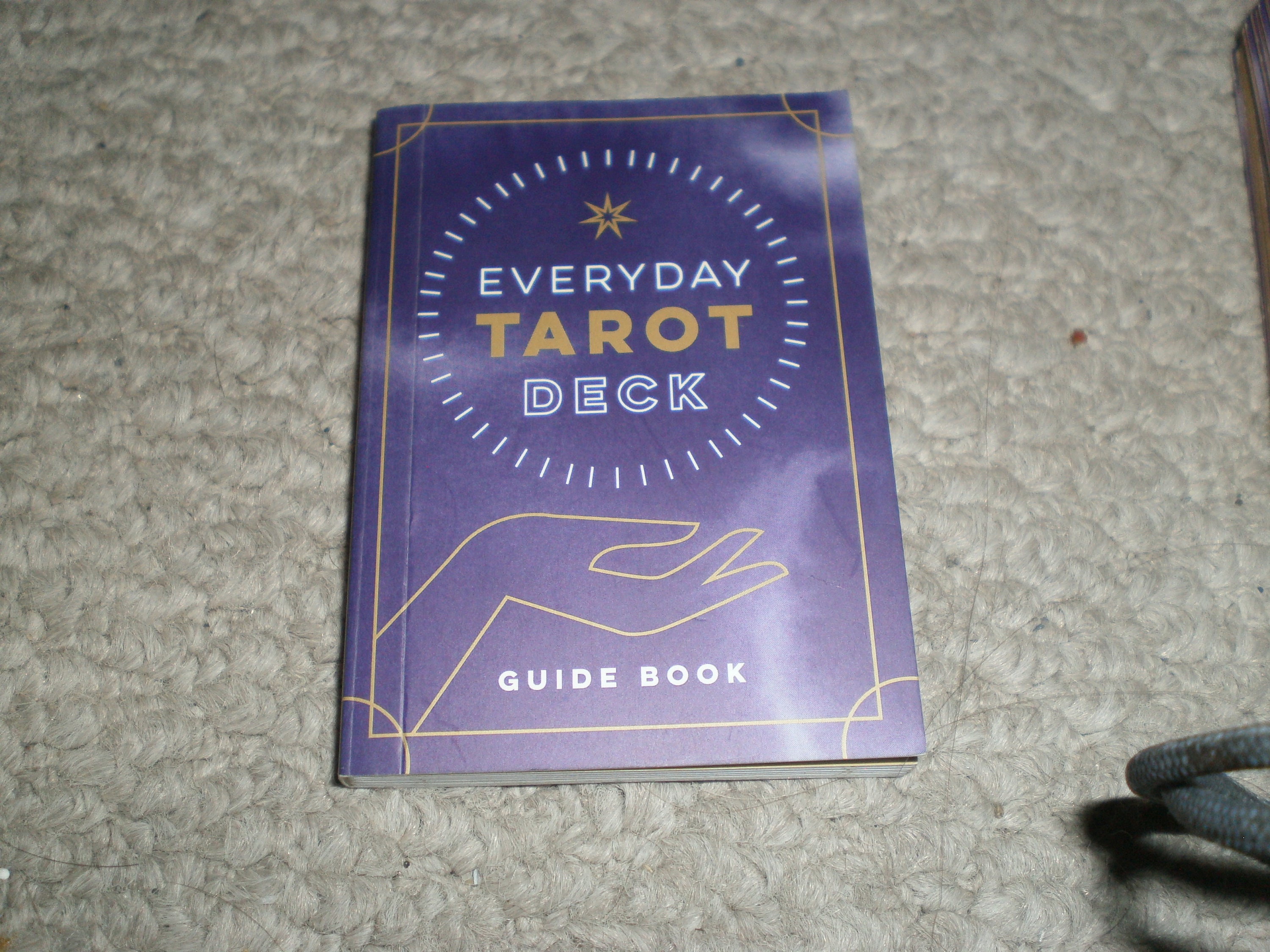 Everyday Tarot Cards Gold Gilded Edges With Booklet Excellent Condition ...