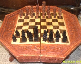 Aztec Chess Board - Etsy