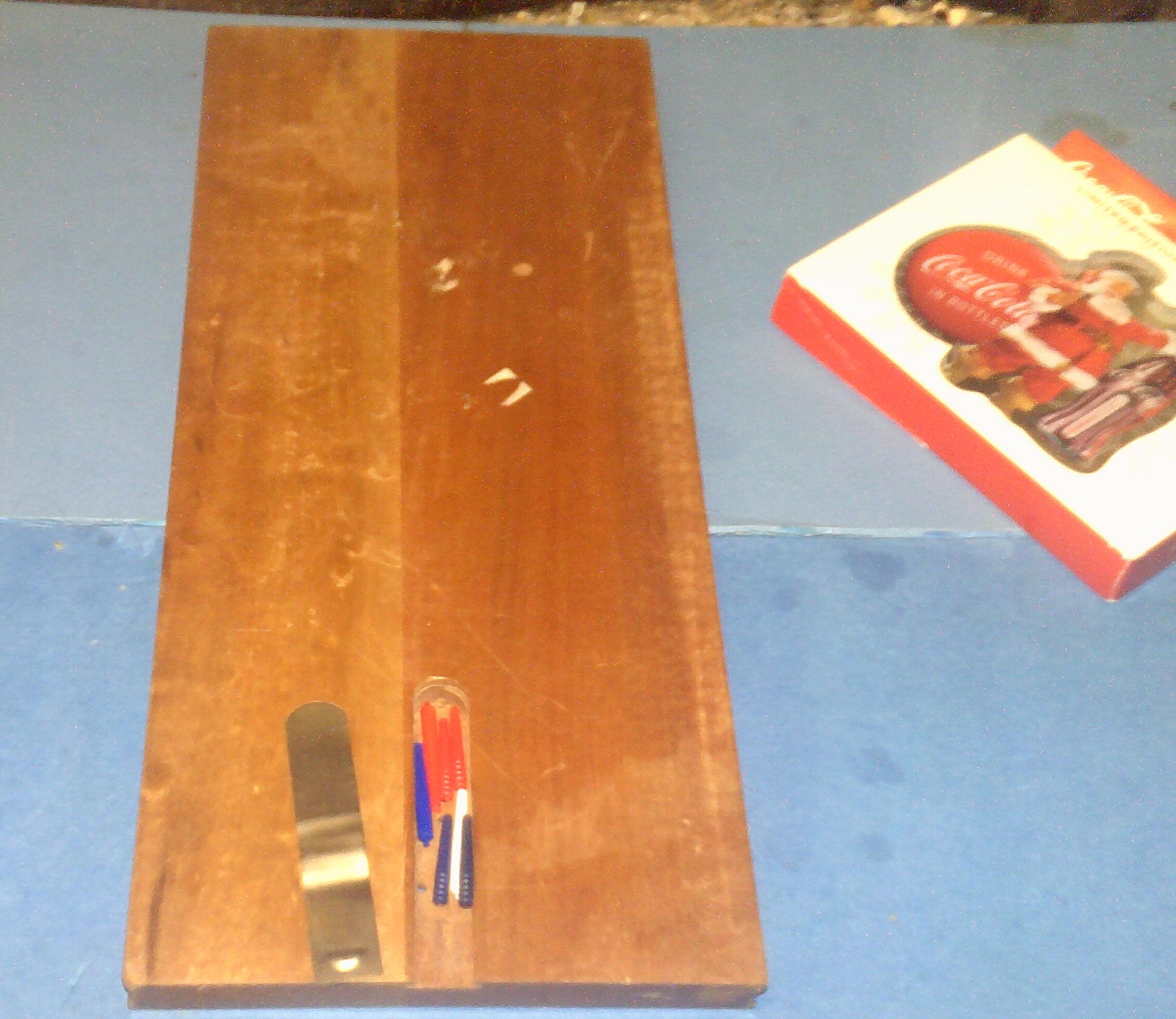 Vintage Wood Continuous Track Cribbage Crib Board With 2 Decks | Etsy