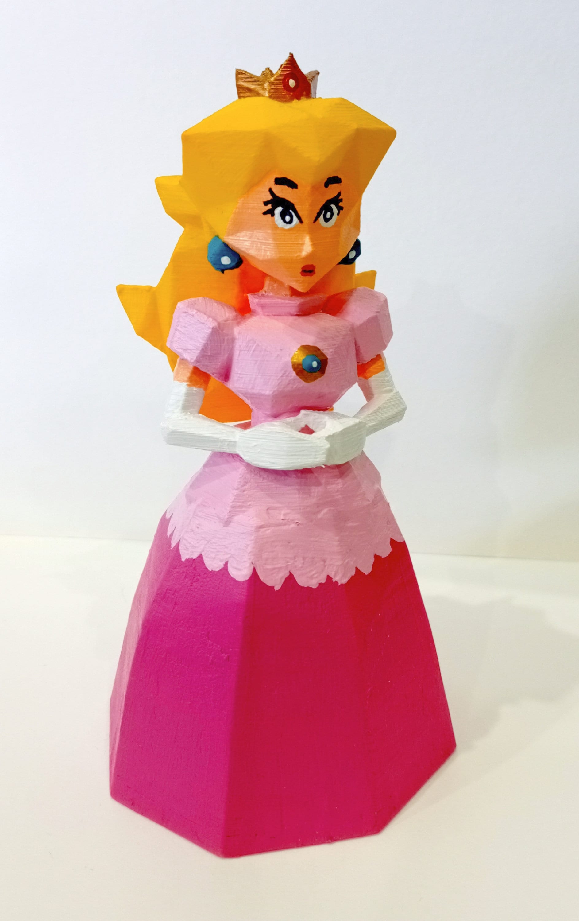 Princess Peach Daisy and Toad mario 64 Low-poly 3D Printed - Etsy Finland