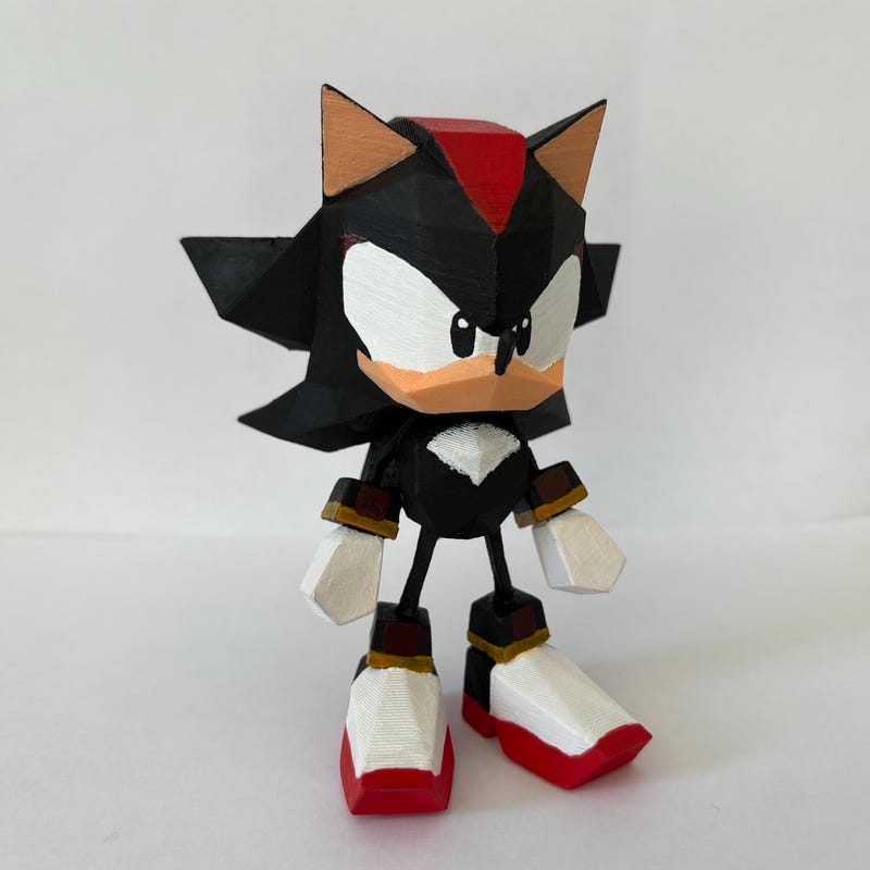 Shadow the Hedgehog Figure - Etsy