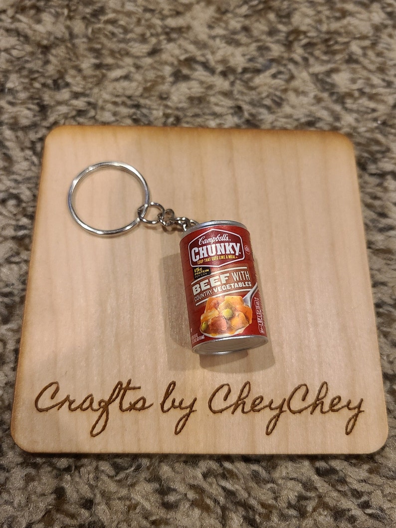 Mini Food Keychains - Etsy