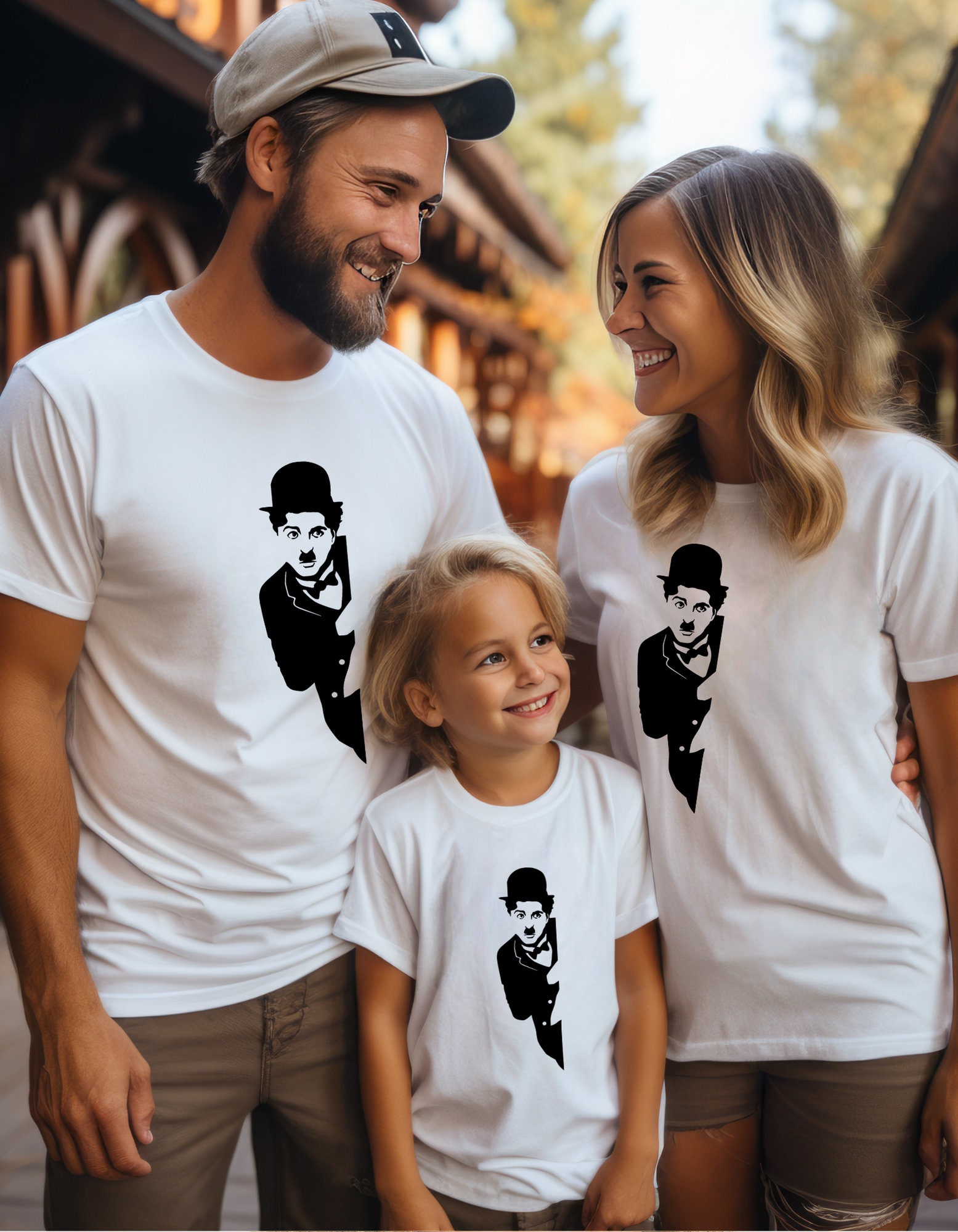 Charlie Chaplin Graphic Teecharlie Chaplin T Shirtold Cinema - Etsy