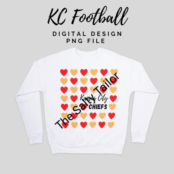 Kansas City Chiefs Sublimation Designs - Etsy