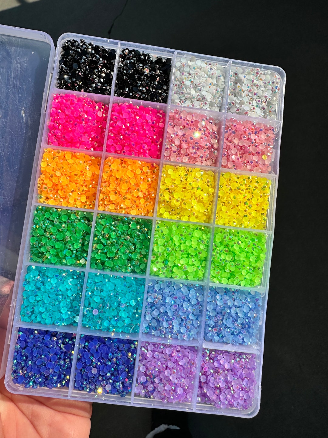 5mm Resin Rhinestone Kit - Etsy