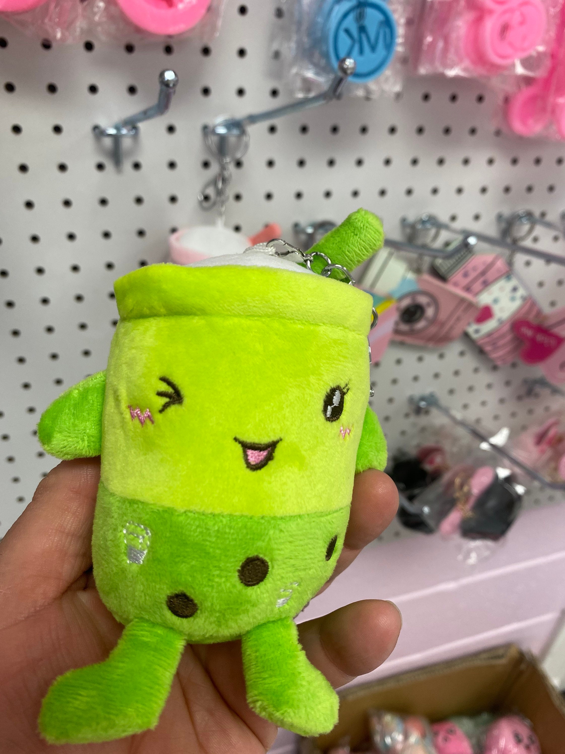Boba Keychain Plush Boba Plush Keychains - Etsy