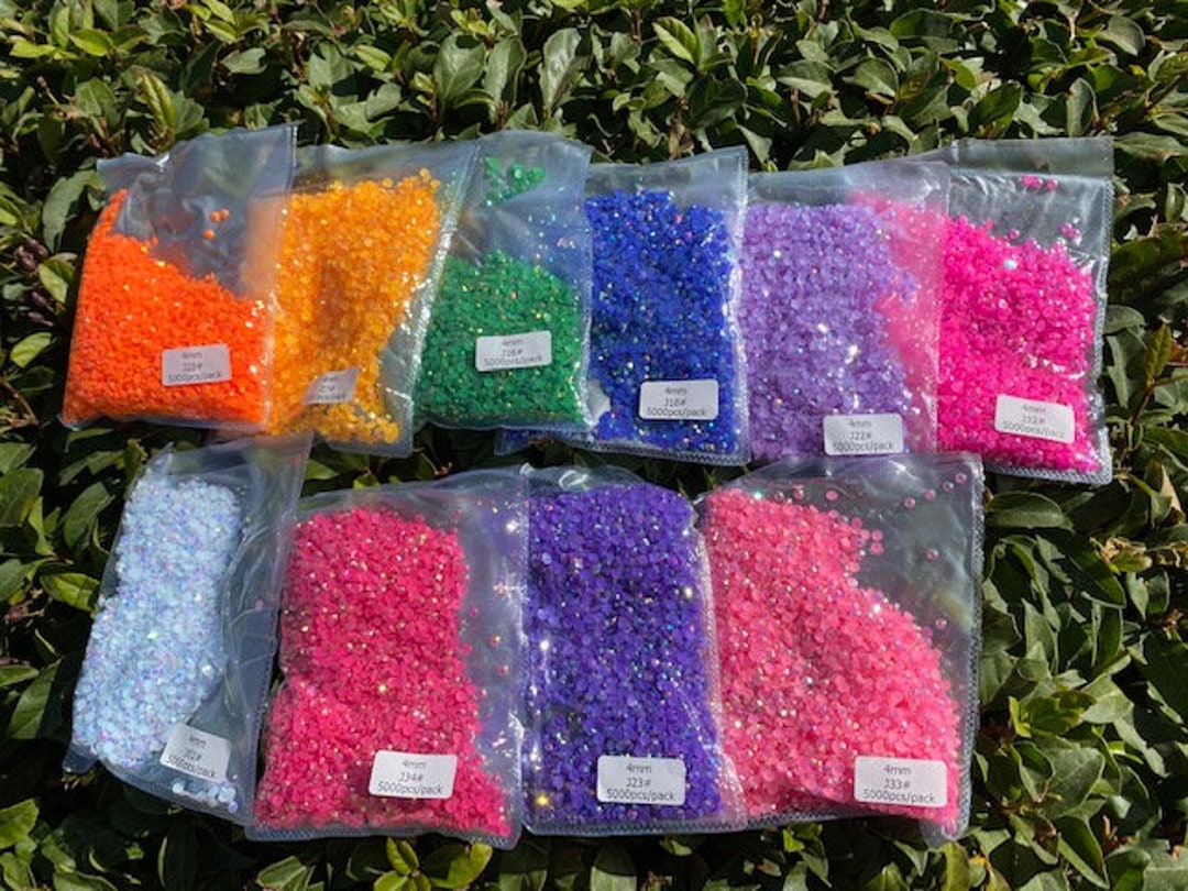 Jelly Resin Rhinestones, Jelly Stones, 4mm, Ss16, Crafting Rhinestones ...